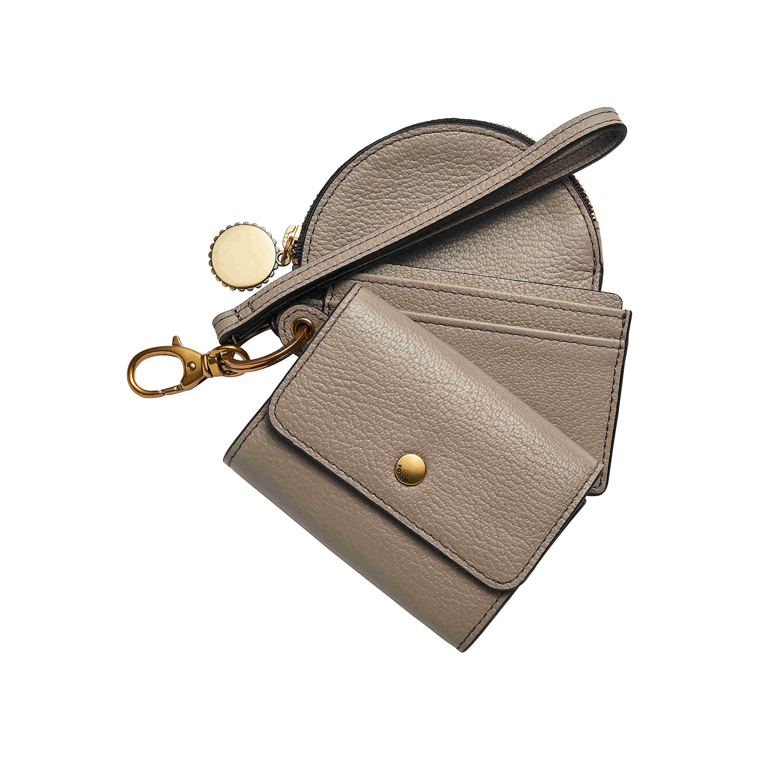Fossil womens Rio 3-in-1 Wristlet, Gray, One Size US