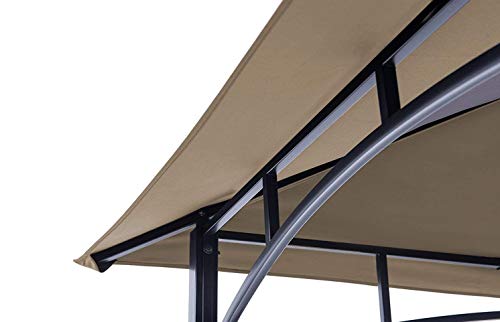 MASTERCANOPY Grill Gazebo Replacement Canopy for Model L-GG001PST-F (Beige)