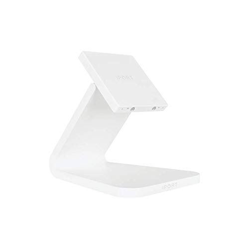 IPORT Luxe (LuxePort) BaseStation iPad Stand - Compatible with All Luxe Cases for iPad Mini 4 and 5, iPad 9.7, 10.2, 10.5 - White