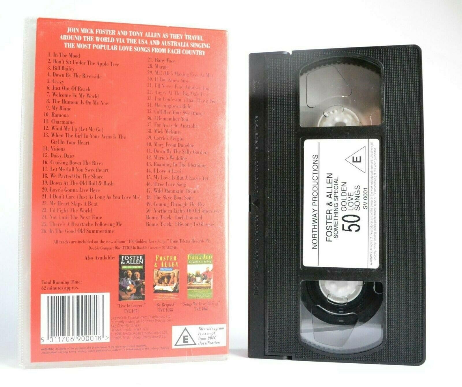 Foster And Allen: Something Special - 50 Golden Love Songs [VHS]