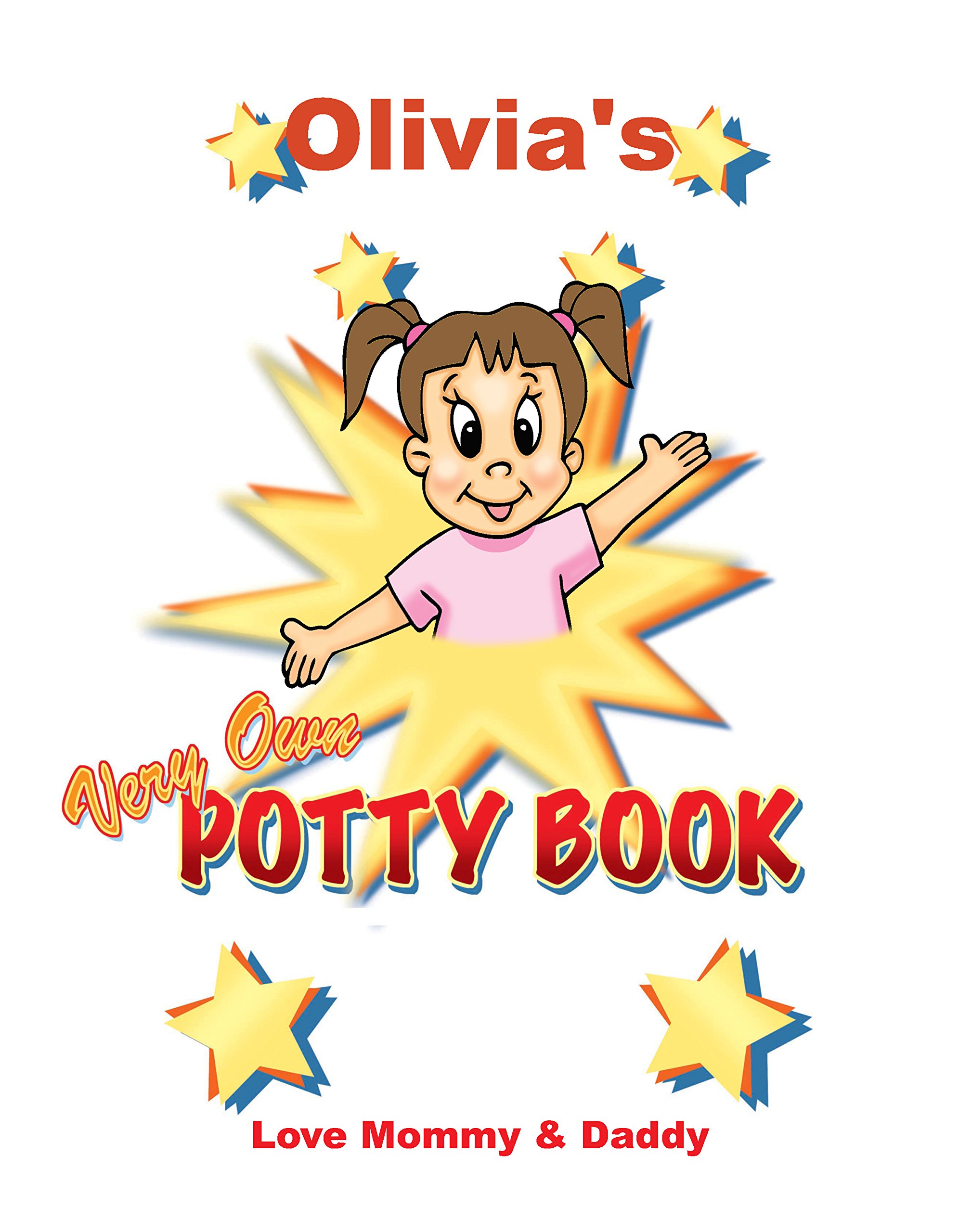 Personalized Children’s Potty Training Book – Customize with Child’s Name, Hair Color, Gender, and Ethnicity | 24-Page 8.5” x 11” Paperback by First Time Books