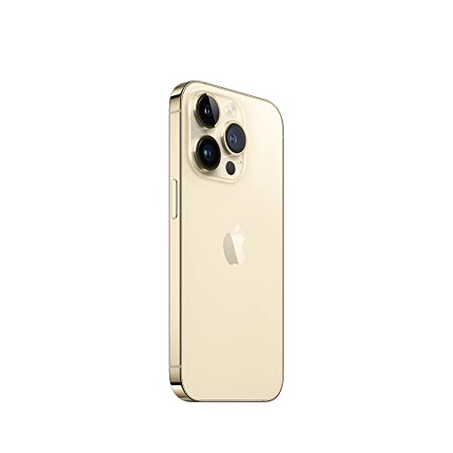 Apple iPhone 14 Pro, 256GB, Gold - Unlocked (Renewed)