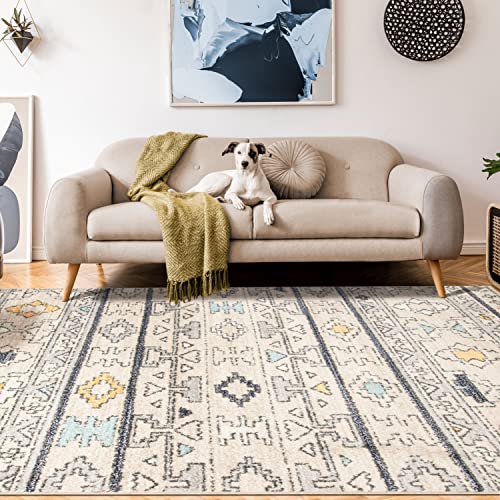 SUPERIOR Hardyn Indoor Area Rug, Charcoal, 5' x 8'