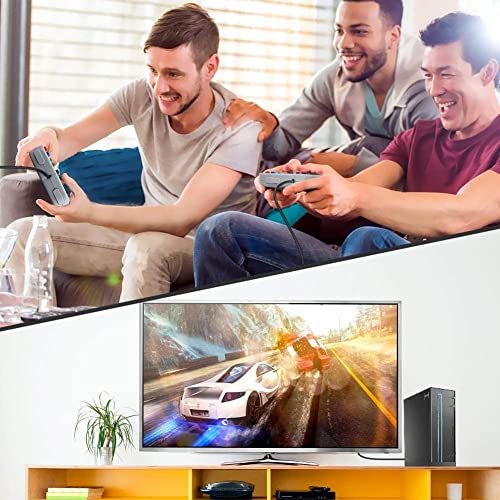 Classic Edition Console,Super Retro Game Console Classic Mini HDMI System with Built in 821 Old School Video Games, Plug and Play,SN-02 Super Classic Mini HD-OUT TV Game Console (Consoles-Green-HD)