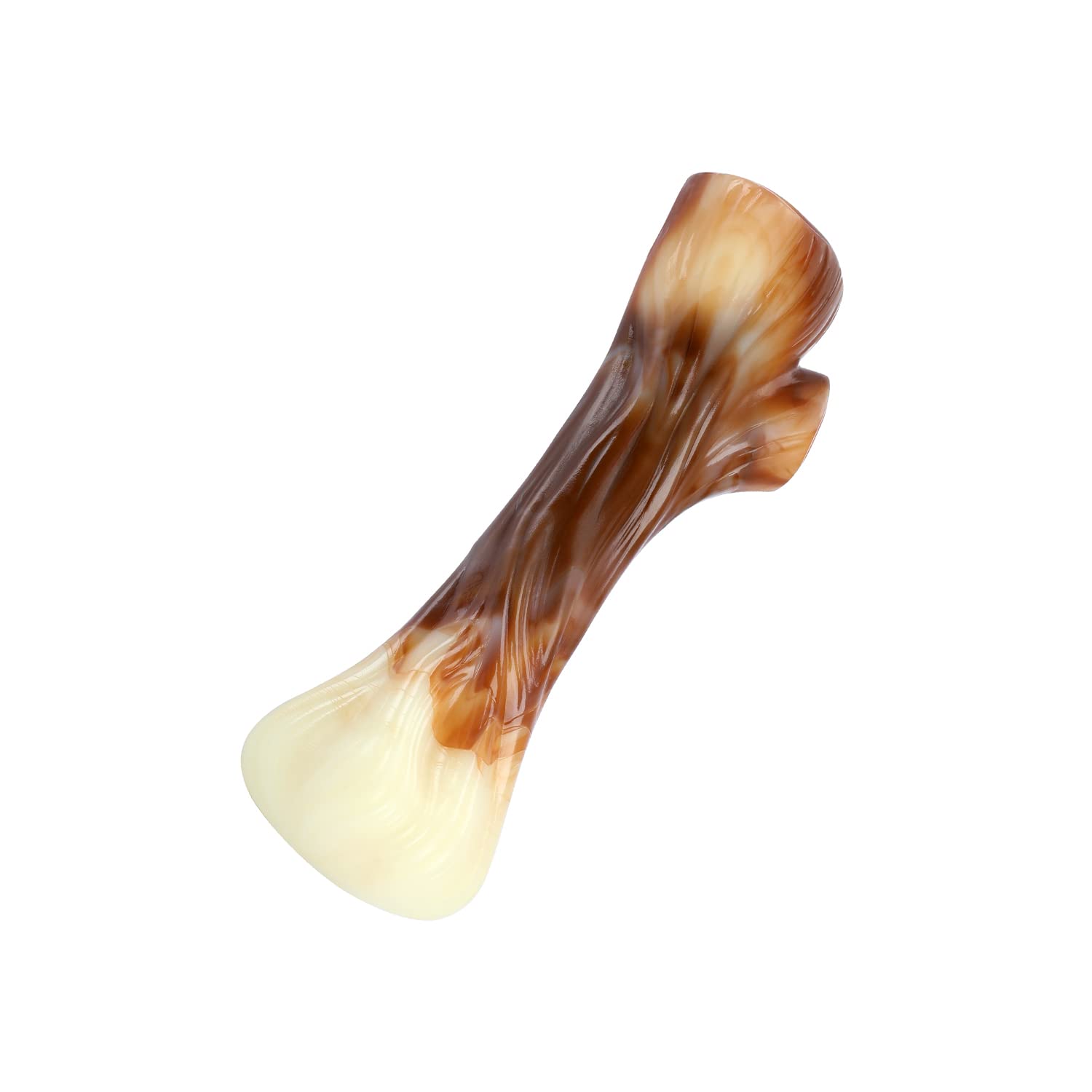 Tikaton I-Bone Durable Dog Chew Toy for Aggressive Chewers, Beef Flavor, LargeâŚ
