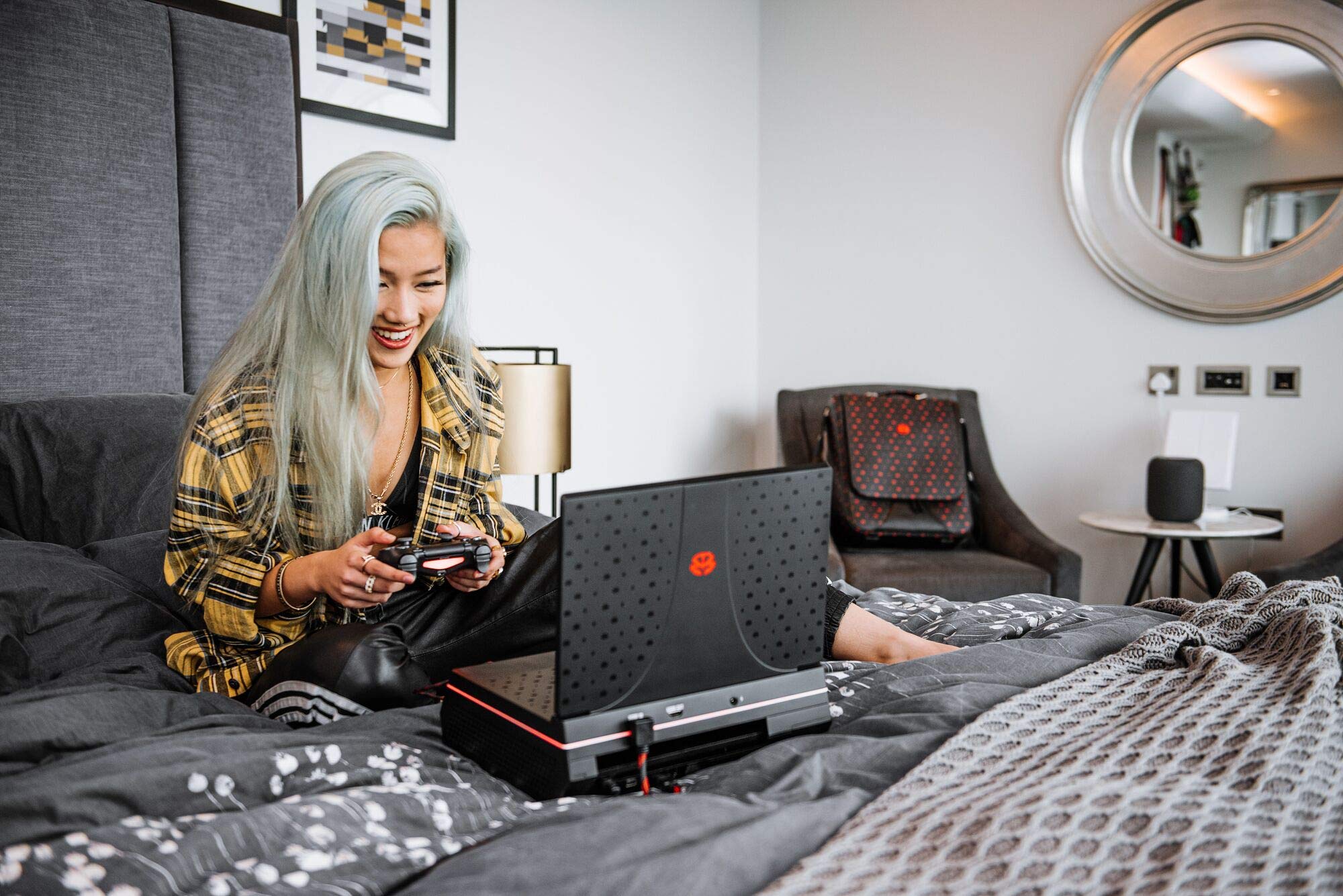 Buddah Tek Luxury Gaming Rover 1 + Rover 1 Messenger Bag Bundle for Xbox One S, Xbox One X, PS4 Slim and PS4 Pro! ( Consoles Not Included) - PlayStation 4
