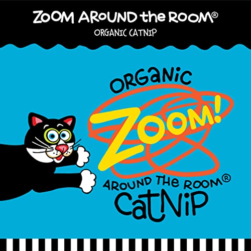 FAT CAT Interactive Cat Toys - Tadpole Cat Wand Stuffed with 100% Organic Catnip