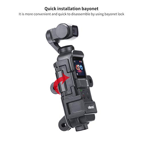AFVO Action Mount for DJI Osmo Pocket, Also Comes with Mini Tripod Stand