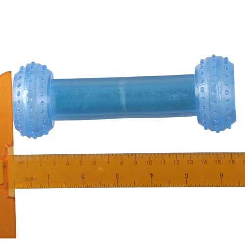 GetCoupon Pet Teether Cooling Chew Toy, Cleaning Teeth and Protects Oral, for Aggressive Chewers Tough Dog Tough Dog Dental Chews Toy(Dumbbell Shaped)