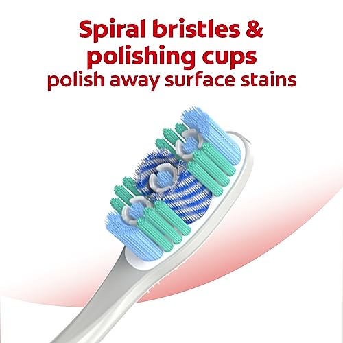 Colgate 360 Optic White Whitening Toothbrush, Soft - 2 Count
