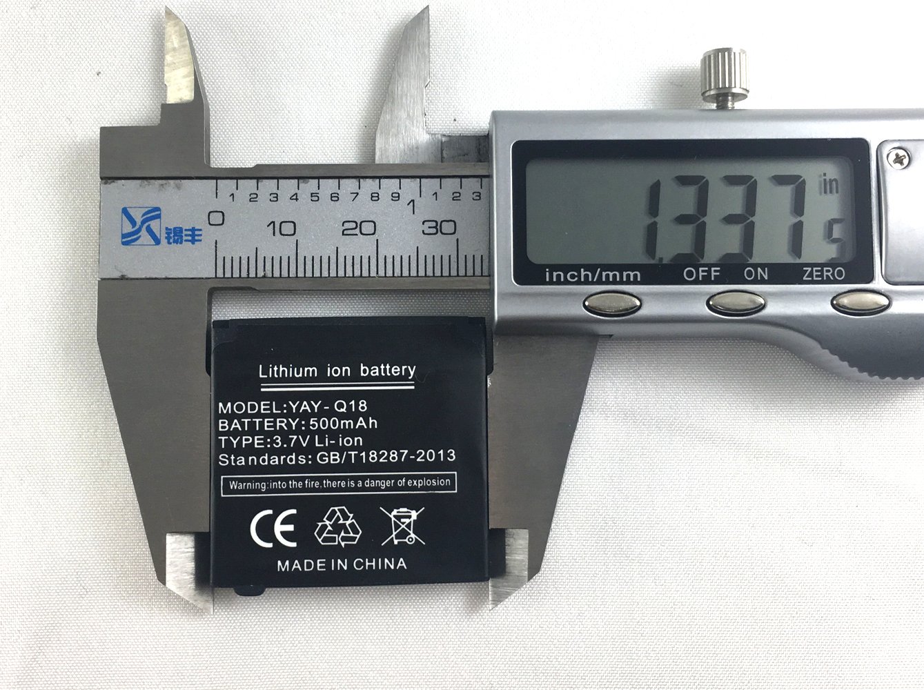 OCTelect gt08 smartwatch Battery,Smart Watch Battery 360MAH Rechargable Lithium Battery for CNPGD smartwatch