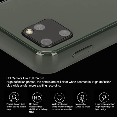 Dilwe XS11 Mini Smartphone for Kids, 3G 2.5Inch Student Pocket Cellphone WiFi GPS 1GB 8GB Quad Core Android Cell Phones, Great Kids and Students, 2MP/5MP Camera(2.5" Green)