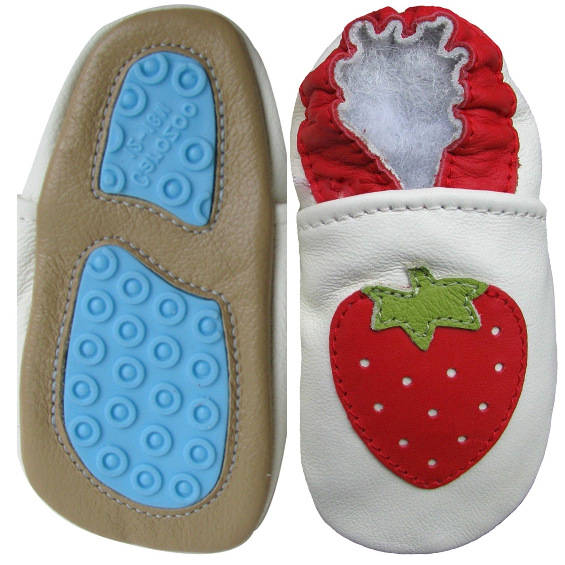 Carozoo Strawberry White Outdoor 18-24 Months