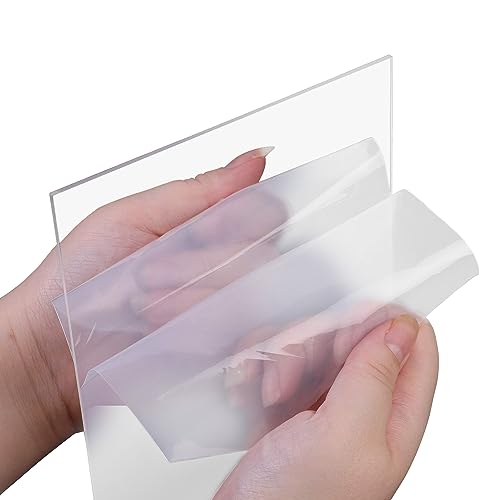 Custom Cut Plexiglass Sheet Cut to Size-Clear Acrylic Sheet 1/8" (3mm) Thick with Flat Edges and Protective Film, for DIY Craft Projects,& Table Top Signs by Fab Glass, and Mirror