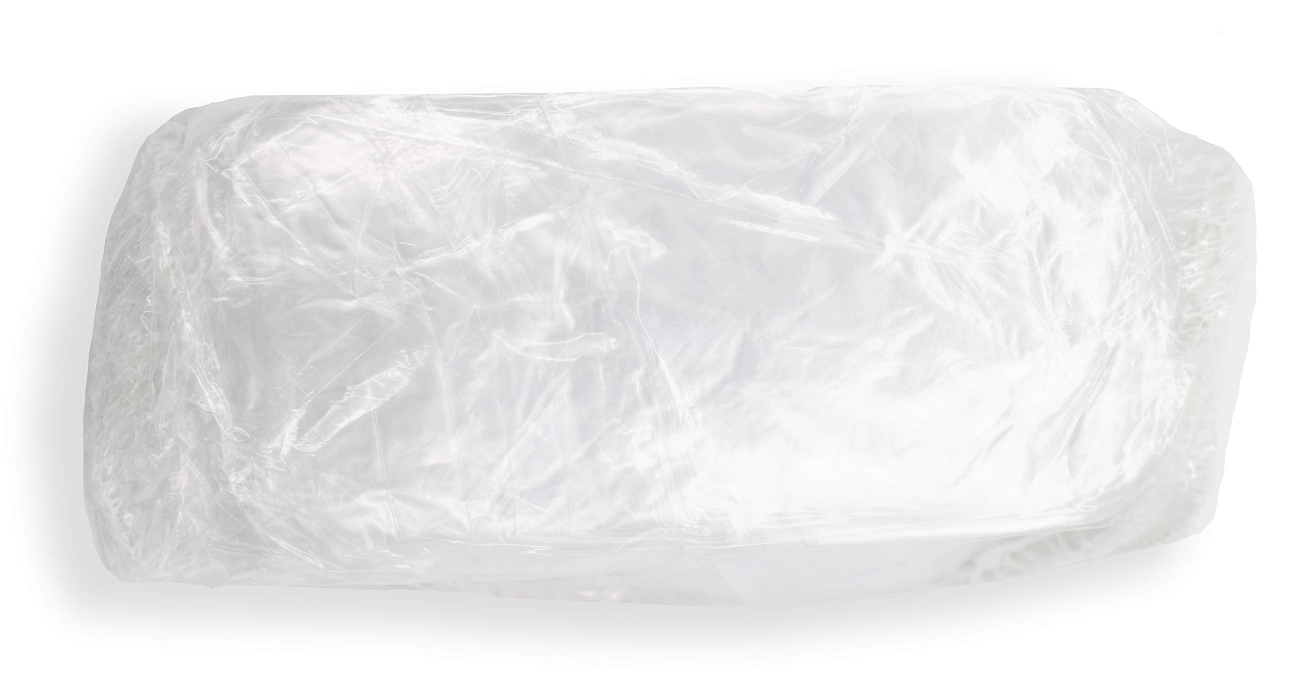 Colortrak Professional Bouffant Processing Caps, Single Use, Contain Hair During Perms, Conditioners, Relaxers, and Coloring, 21 Inch Diameter, Clear Plastic, Usable as Shower Cap, 100 Per Pack