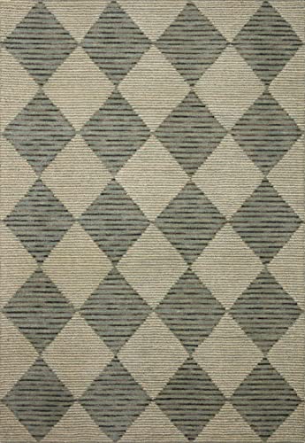 Chris Loves Julia x Loloi Francis Collection FRA-01 Spa / Granite 5'-0" x 7'-6" Area Rug