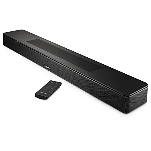 Bose Smart Soundbar 600, Black with Wireless Surround Speakers (Pair)