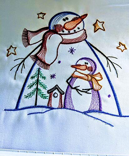 Quilt Kit Country Christmas/Pre Cut Ready to Sew/Finished Embroidery
