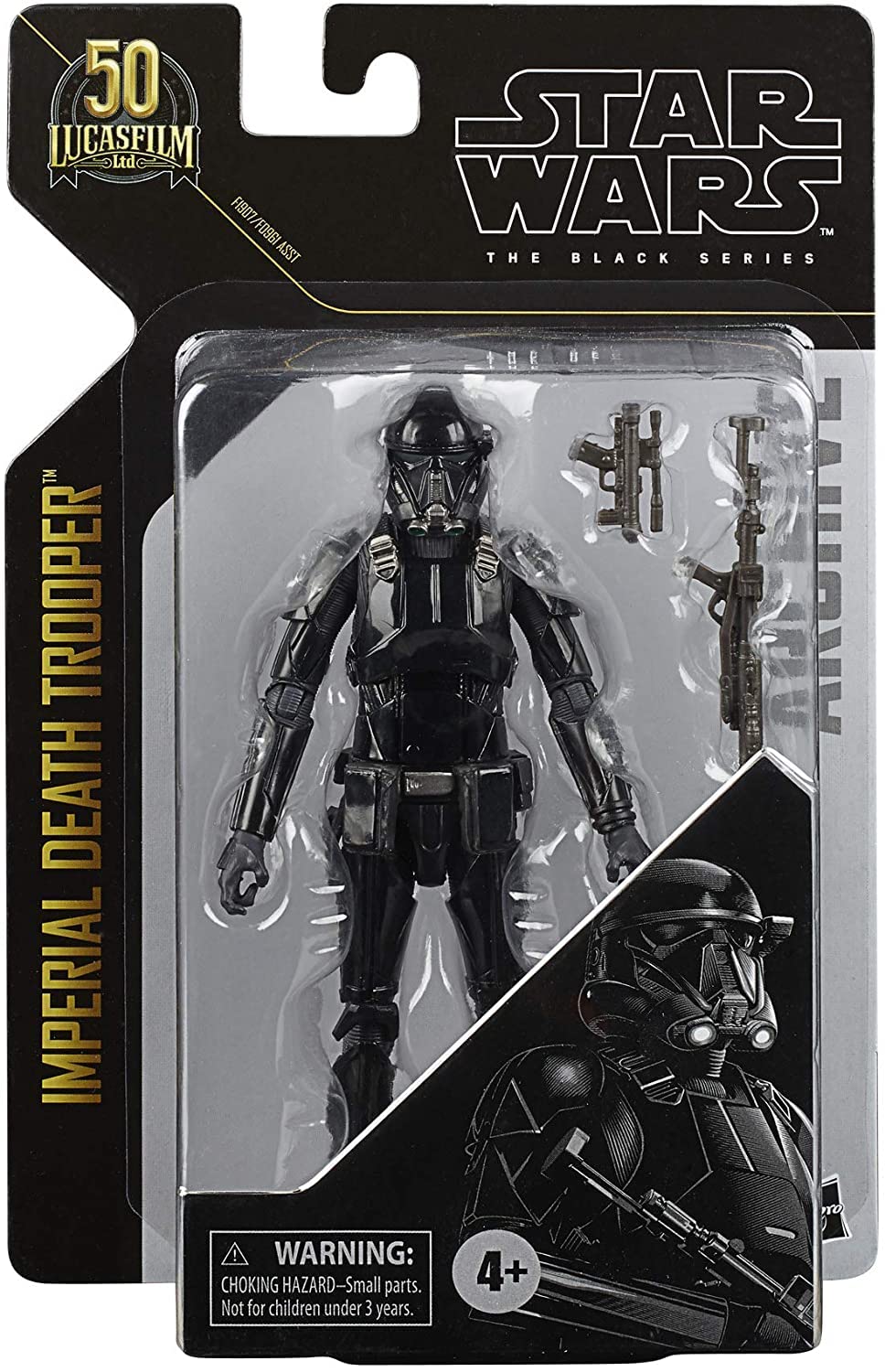 STAR WARS The Black Series Archive Imperial Death Trooper 6-Inch-Scale Rogue One: A Story Lucasfilm 50th Anniversary Action Figure