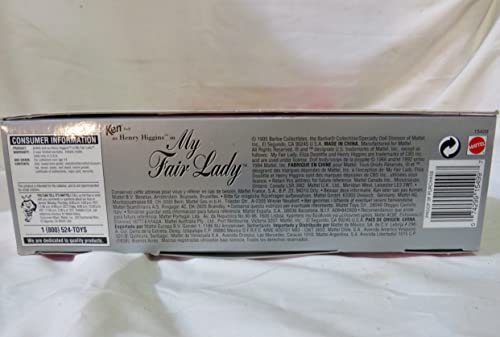 Barbie Ken Doll As Henry Higgens From My Fair Lady
