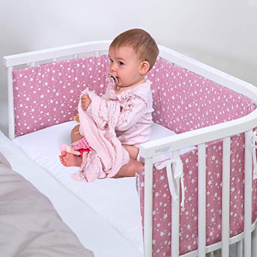 babybay Fitted Sheet Terry Cloth, White, for babybay Maxi