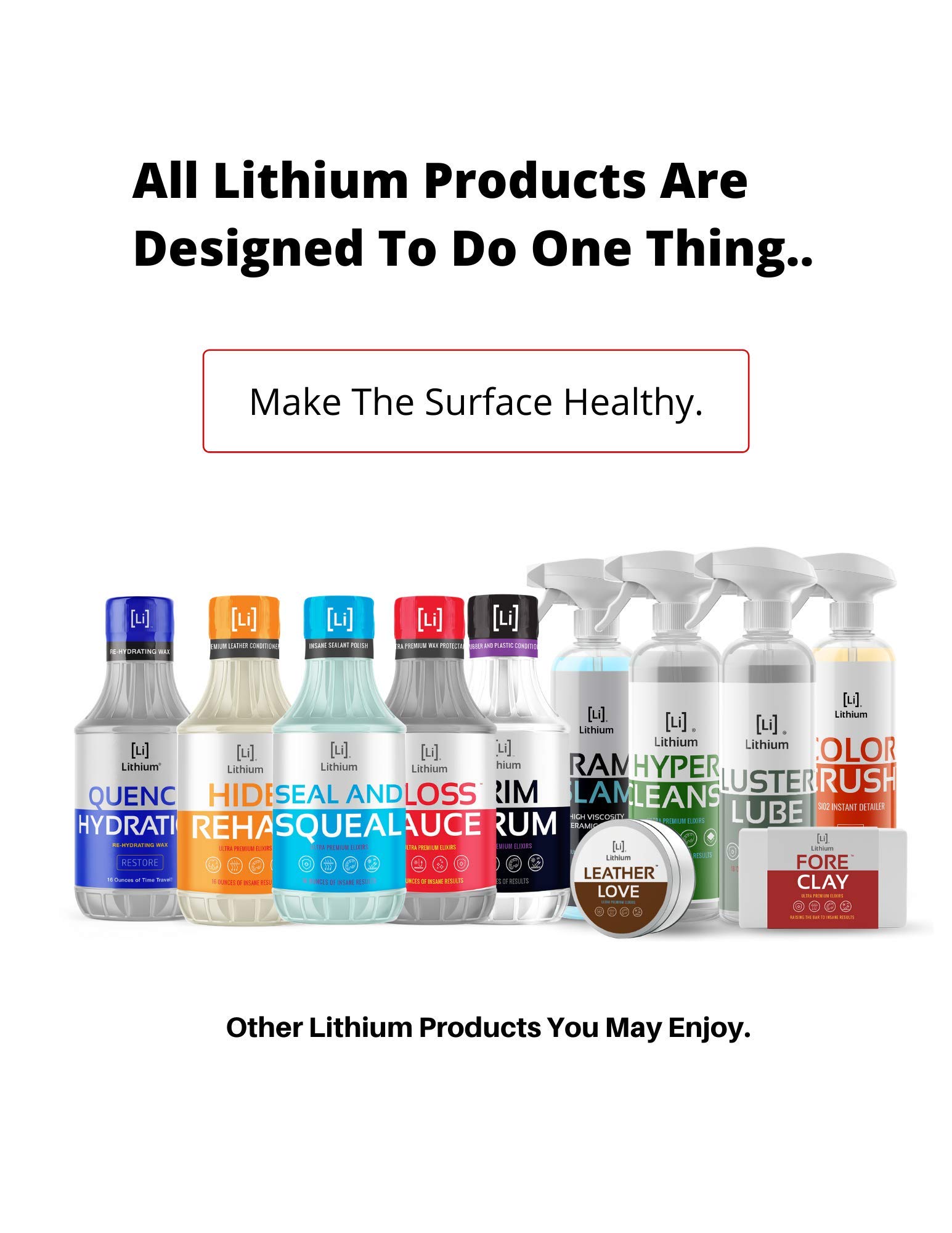 Lithium Hyper Cleanse- All Purpose Cleaner- Newest Science in Cleaning Leather, Plastic, Carpet, Vinyl, Removes The Toughest Stains, Protects, Penetrates Cracks and Grooves. (16oz)