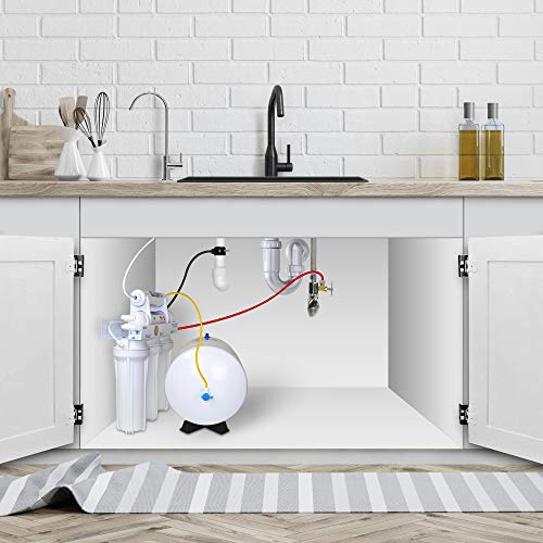 APEC Water Systems Tank-4 4 Gallon Residential Pre-Pressurized Reverse Osmosis Water Storage Tank