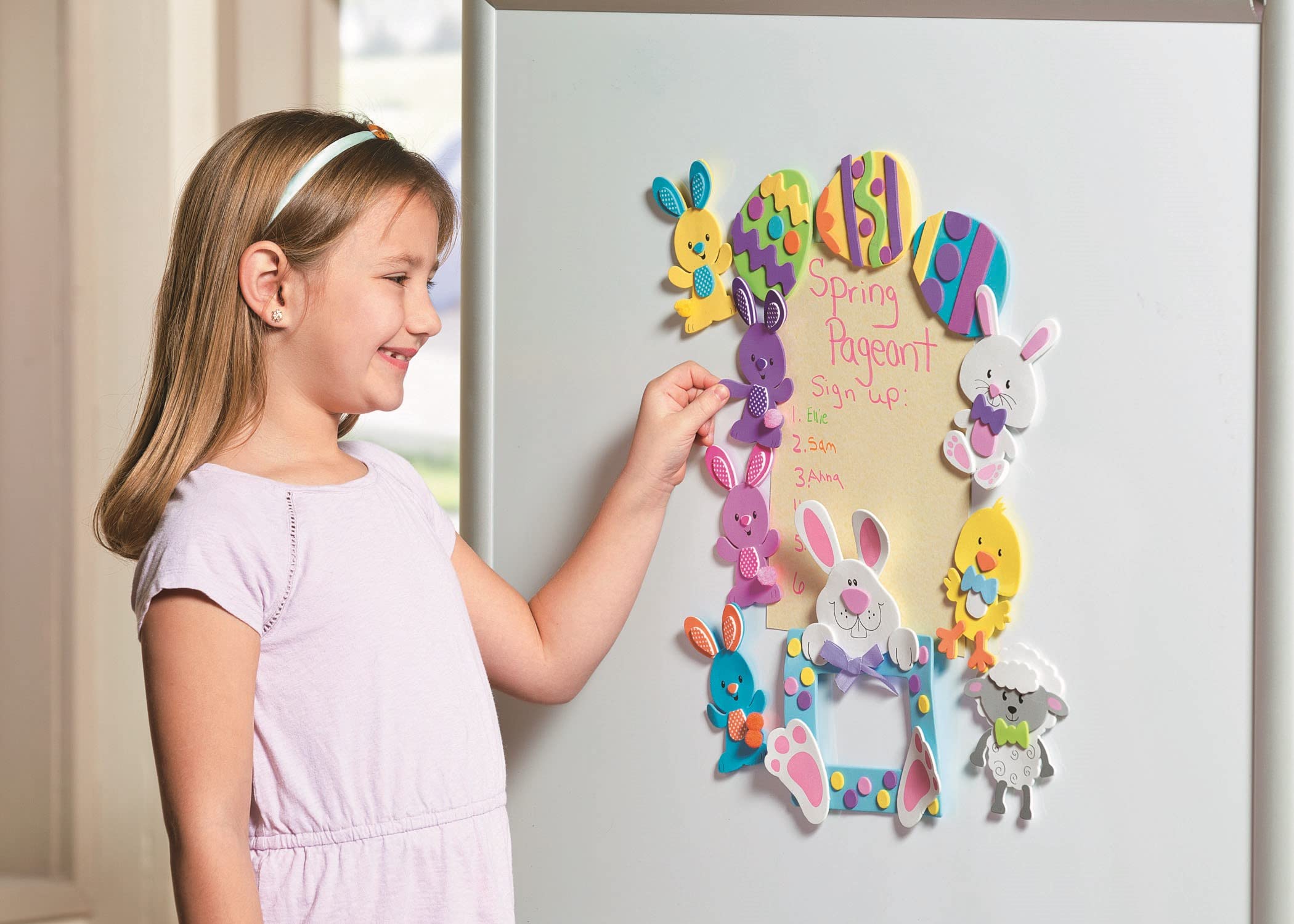 Big Head Easter Magnets Craft Kit -12 - Crafts for Kids and Fun Home Activities
