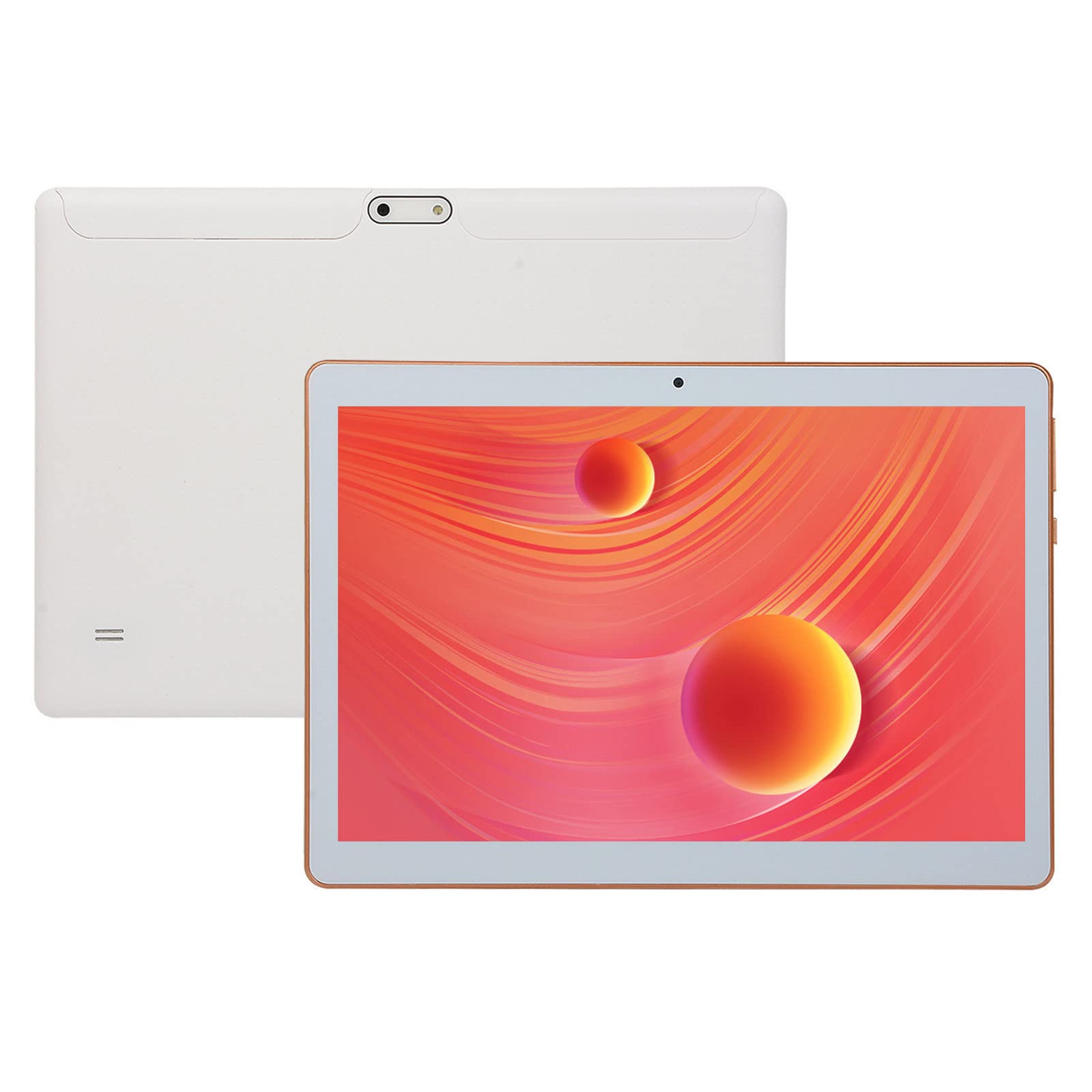Android Tablet All-New Fire 10.1Inch, 1GB+ 16G, Thin Body, Alloy Metal Cover Unlocked Phablet, 1280 X 800 IPS HD Display, 4500mAh Long Battery Life, Dual Camera Smart Tablet (White)