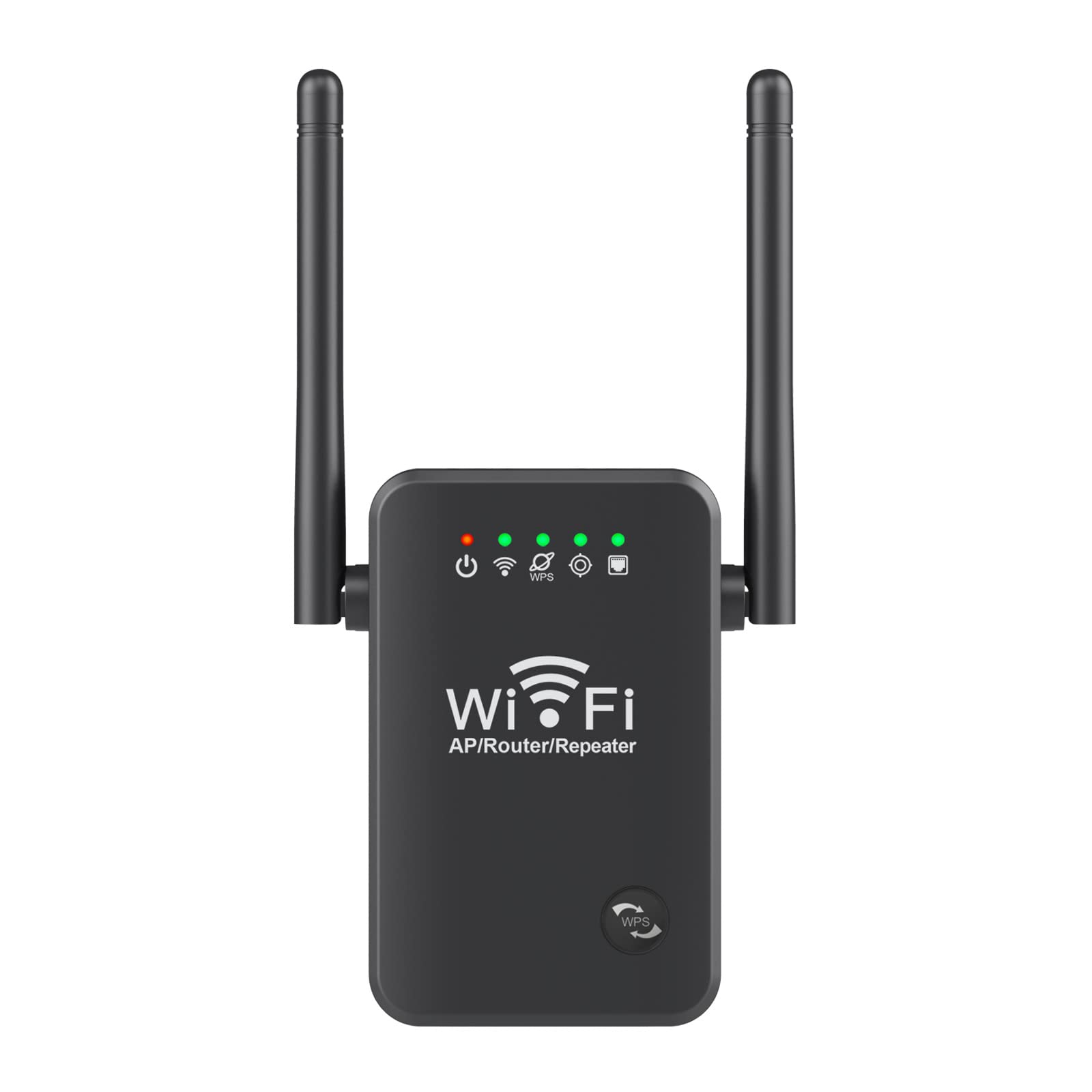 Amake WiFi Extender WiFi Extenders Signal Booster for Home, Single Band WiFi Range Extender, Internet Booster, Supports Access Point, Wall Plug Design