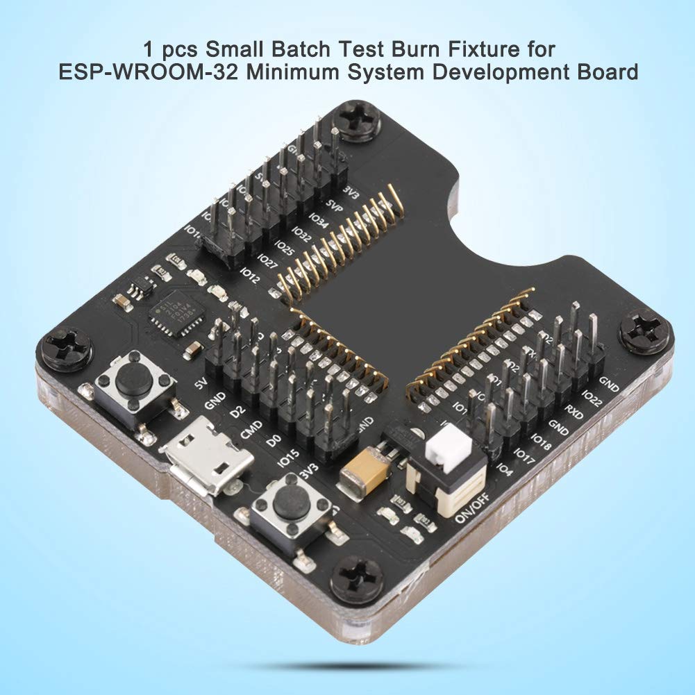 Test Burn Board Small Batch Burn Fixture for ESP-WROOM-32 Minimum System Development Module wled Controller esp32 wt32-eth01 esp32 Programmer