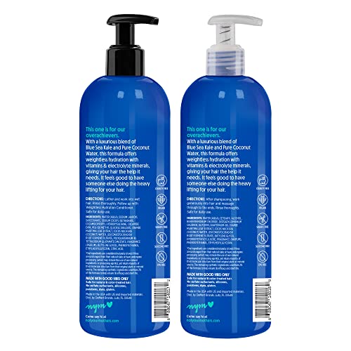 Not Your Mother's Naturals Weightless Hydration Shampoo & Conditioner - 15.2 fl oz - Sulfate-Free Hair Products - Coconut Water & Blue Sea Kale