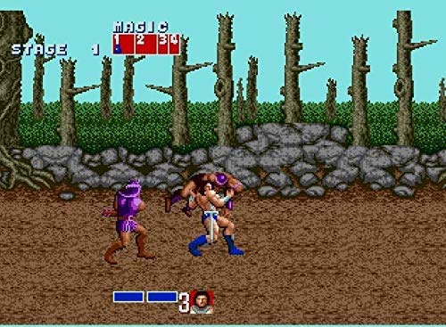 Golden Axe (Sega Genesis / Mega Drive) - Reproduction Video Game Cartridge