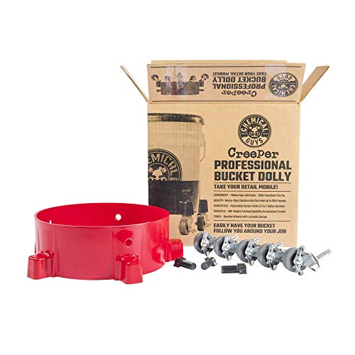 Chemical Guys ACC1001R Creeper Rolling Bucket Dolly for Car Washing, Detailing, Garage & More