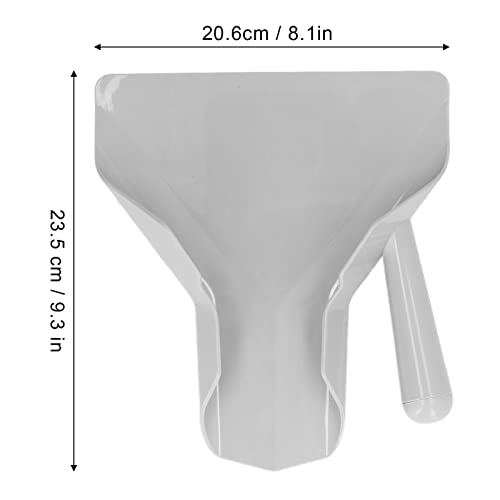 French Fry Scoop, Chip Popcorn Bagger, Right Handle French Fry Bagger Scoop Ice Candy Snacks Desserts Scooper Kitchen Utensils