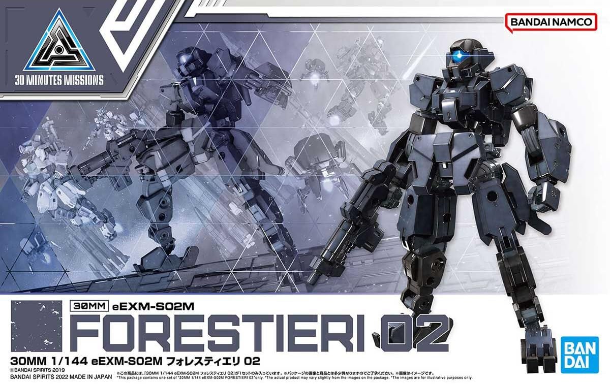 Bandai Hobby - 30MM 1/144 Eexm-S02M Forestieri 02 Model Kit