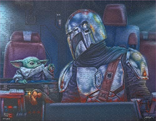 Ceaco - 4 in 1 Multipack - Thomas Kinkade - Mandalorian Collection - (4) 500 Piece Jigsaw Puzzles
