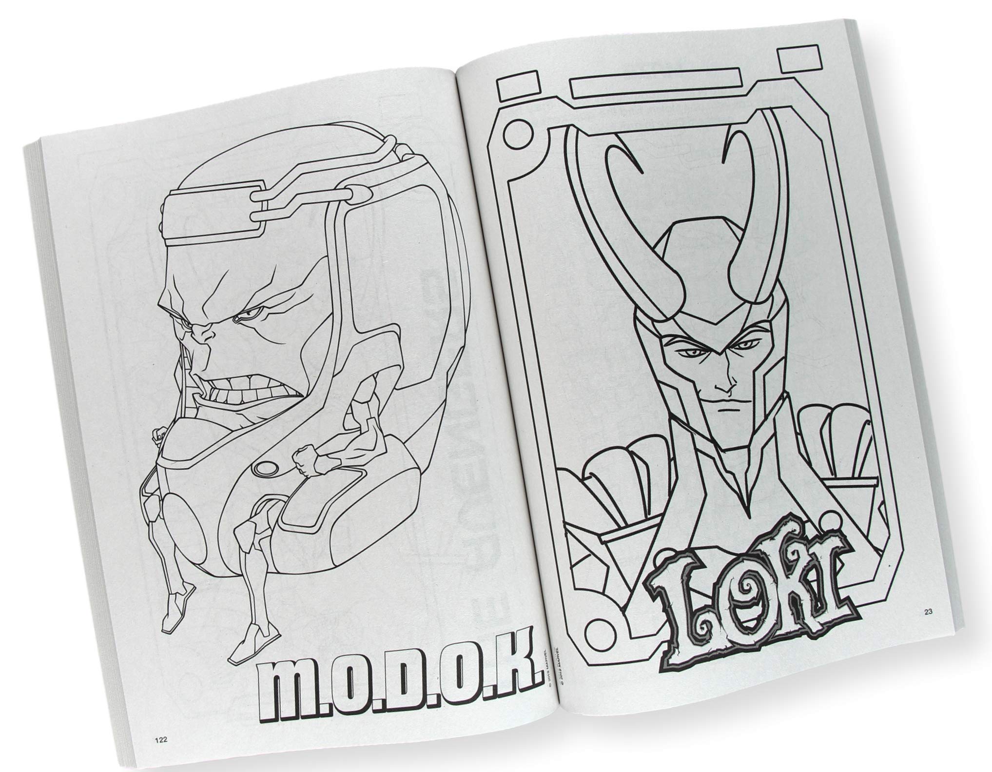 Avengers Coloring Book Set Bundle with Avengers Stickers and Superhero Door Hanger (Avengers Classic)
