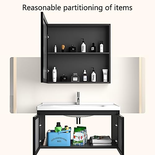 Bathroom Sink Cabinet,Bathroom Vanity with Sink,Modern Undermount Small Single Bathroom Cabinet Set,Bathroom Vanity and Sink Combo,Small Bathroom Vanity Wall Mounted ( Color : Artificial stone , Size