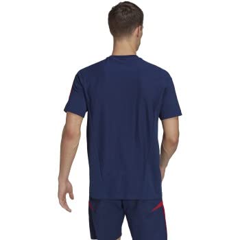 adidas ADDIDAS Spain 2022 Travel TEE (Team Navy Blue 2,Small)
