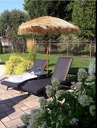 Bayside21 8' Tiki Umbrella with Tilt