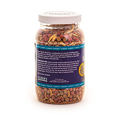 Fluker's Buffet Blend Aquatic Turtle Food , 7.5-Ounce