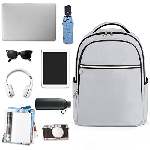 bisibuy St Patrick's Day Clover Leaves Travel Laptop Backpack, 16.1 Inches Computer Backpack, Durable Water-Repellent Travel Backpack for Business College Women Men Gift