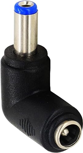zdyCGTime 90 Degree Angle DC5.5x2.1mm Male to Female Adapter 5 Volt DC Barrel Power Jack Charging Cable Connector for Tablet (DC5.5x2.1mm)(2pack)