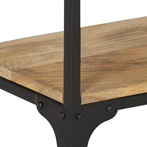 Coffee Table,Couch Table,Rustic Table,Side Table,Farmhouse Table,Living Room Table,Console Table,Vintage Style,Accent Table,for Home,Office,Living Room,Dining Room,35.4"x11.8"x15.7" Solid Mango Wood