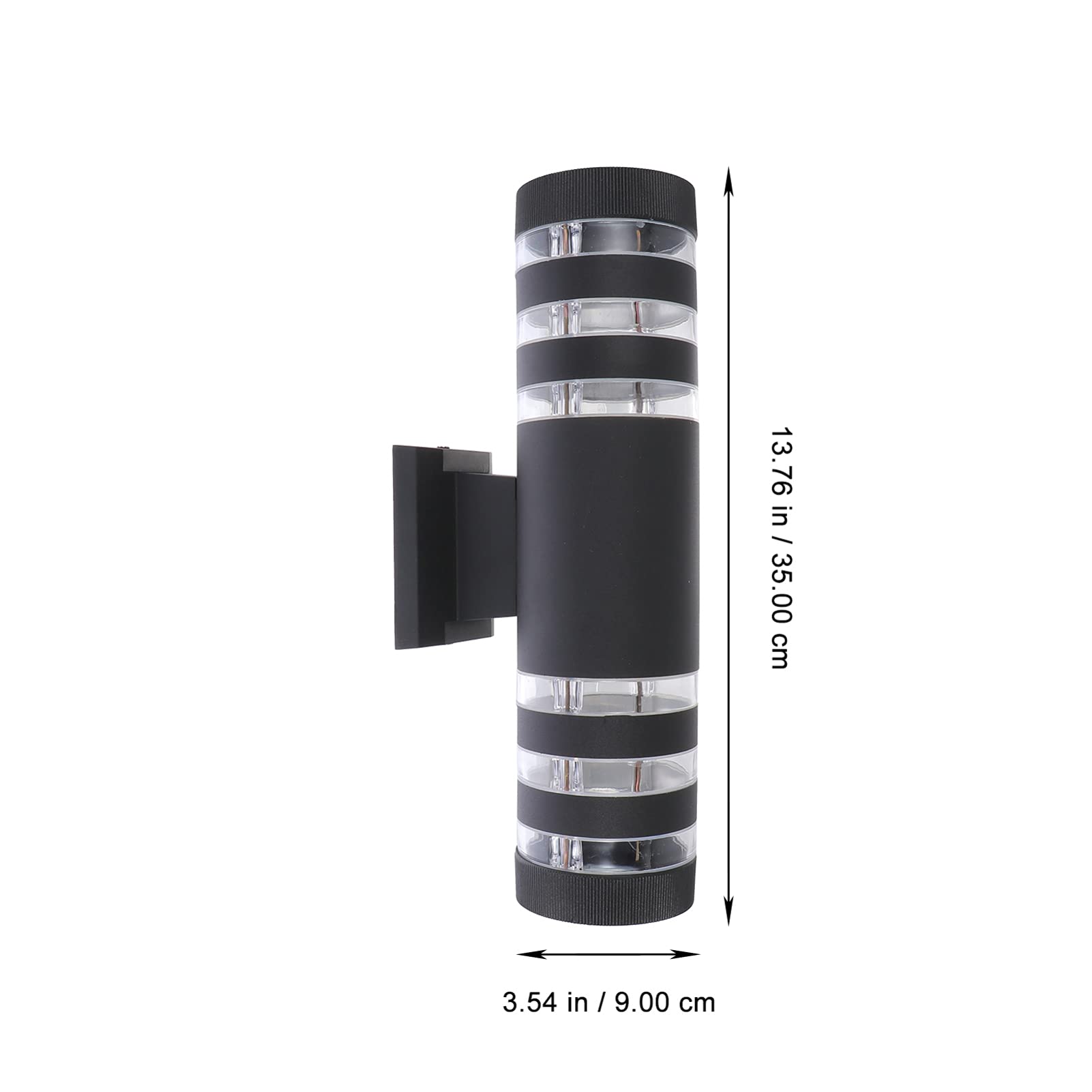 balacoo 1pc Outdoor Wall Light Villa Led Light Yard Led Light Led Corridor Light Yard Wall Lamp Garden Wall Light Double Head Wall Light Waterproof Courtyard Light Outdoor Light