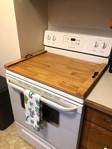 Rustic Stove Top Cover, Wooden Tray For Stove, Wood Stove Top Tray, Stove Tray, Decorative Tray