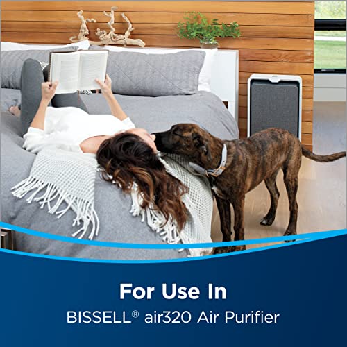BISSELL air320 Air Purifier Replacement Pet Pro Filter Pack, 3170,Black
