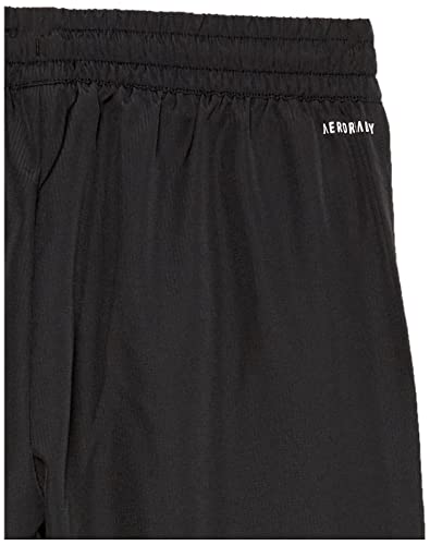 adidas Boys' Club Tennis Shorts, Black/White, Large