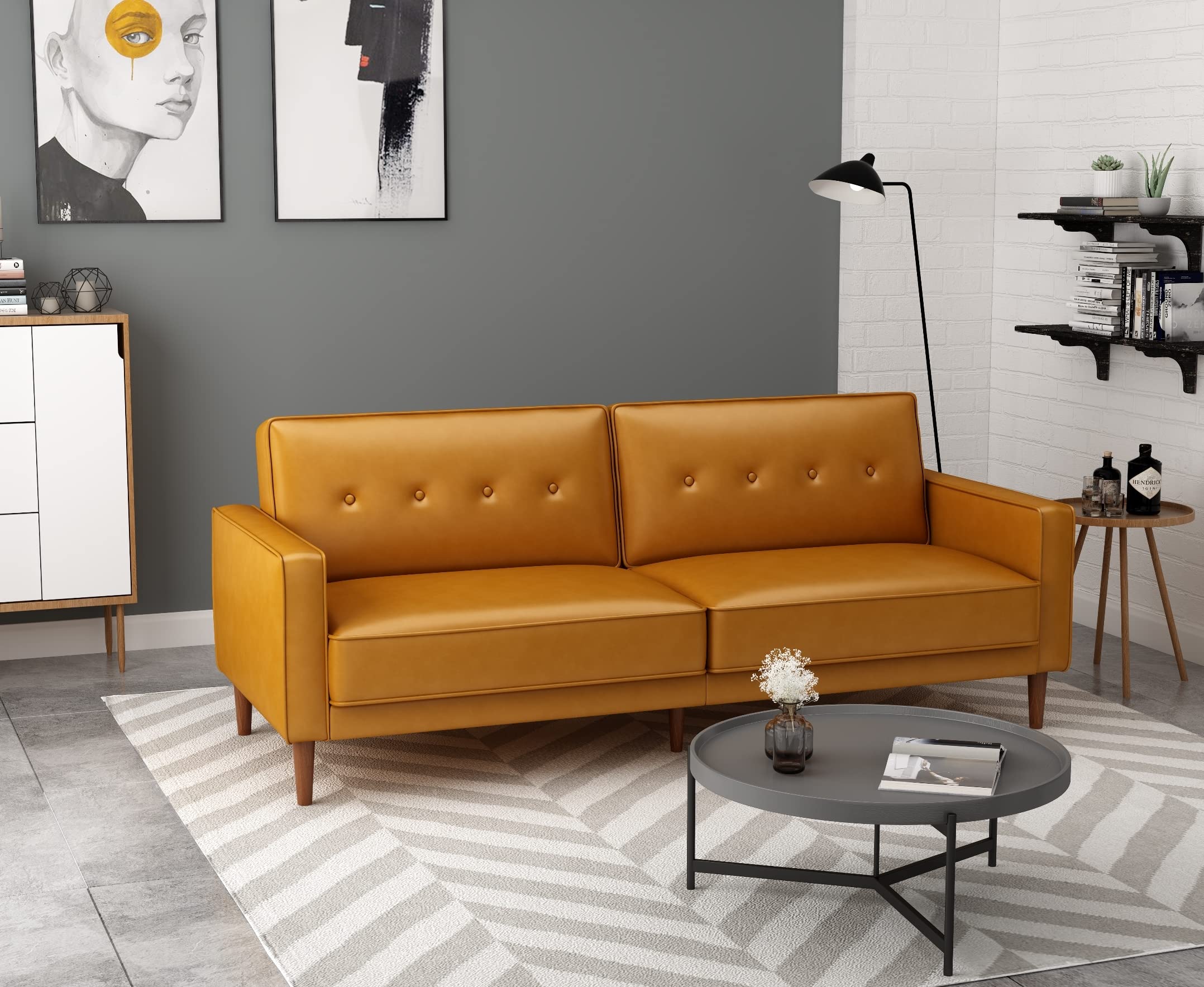 Gold Sparrow Camden Convertible Sofa Bed